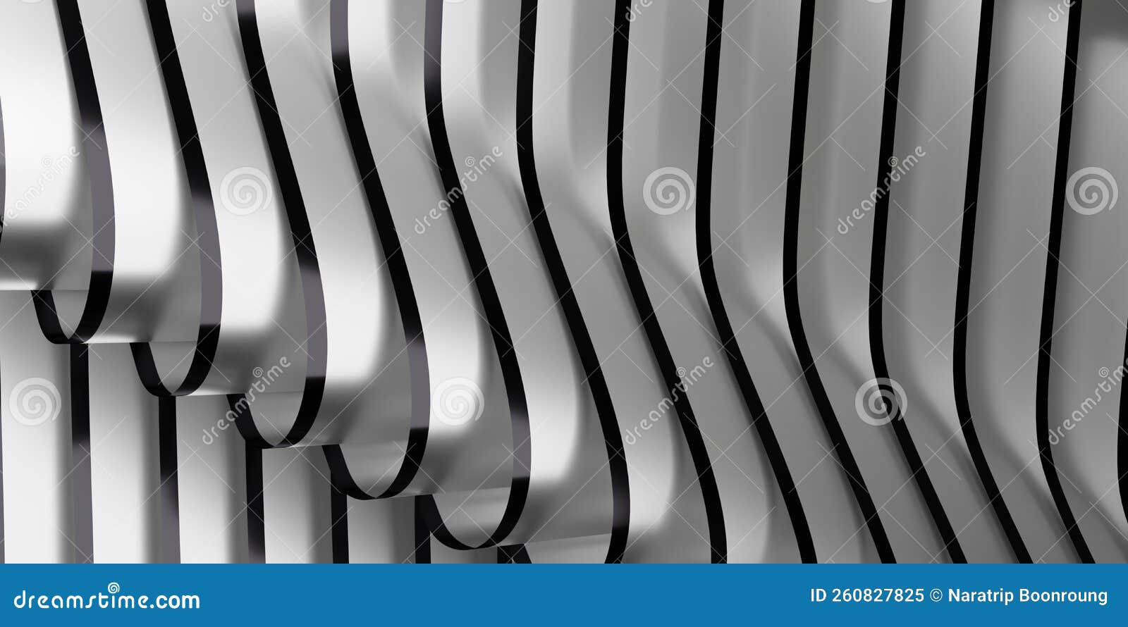 Parallel Lines Ribbon Background Shiny Curves Abstract Modern Shape 3d ...