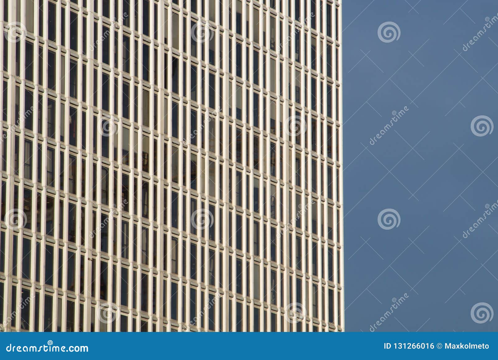 Parallel Lines of Windows. Abstract Building Background Stock Photo ...