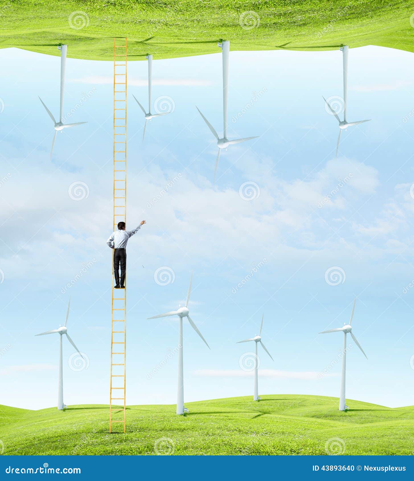 Parallel realities stock photo. Image of caucasian, clean - 43893640