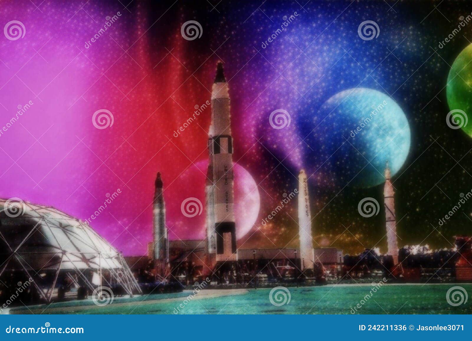 Parallel universe stock illustration. Illustration of cosmic - 242211336