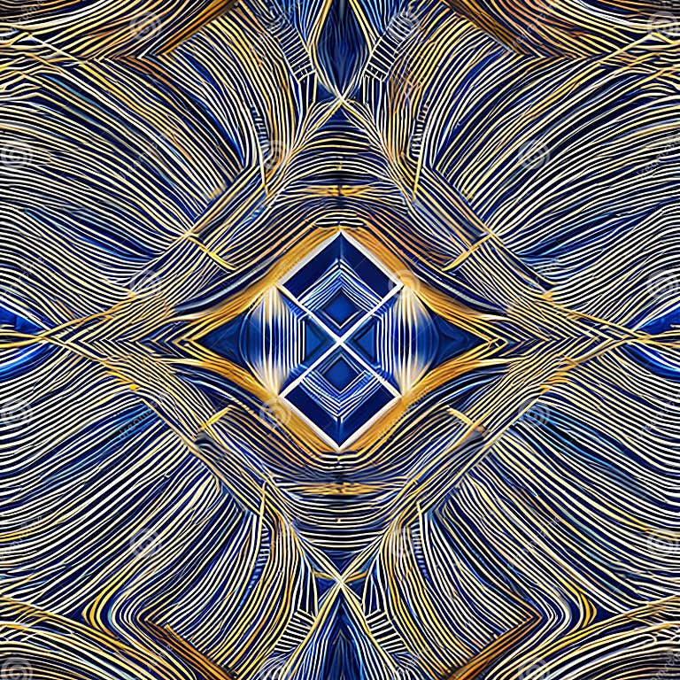 Parallel Universe: an Image of a Geometric Pattern Created with ...