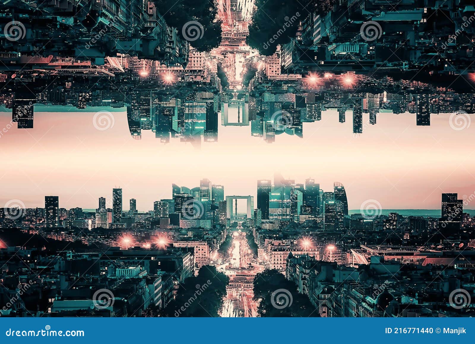 Parallel Universe Science Theory Stock Photo - Image of fiction ...