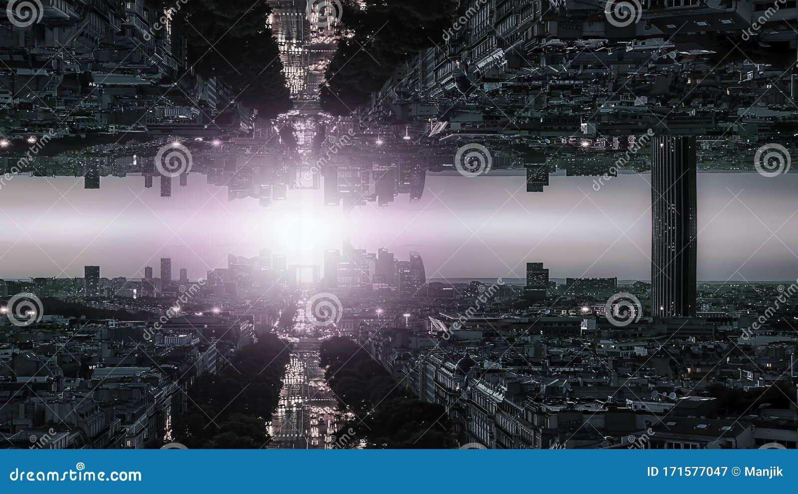 Parallel Universe Science Theory Royalty-Free Illustration ...