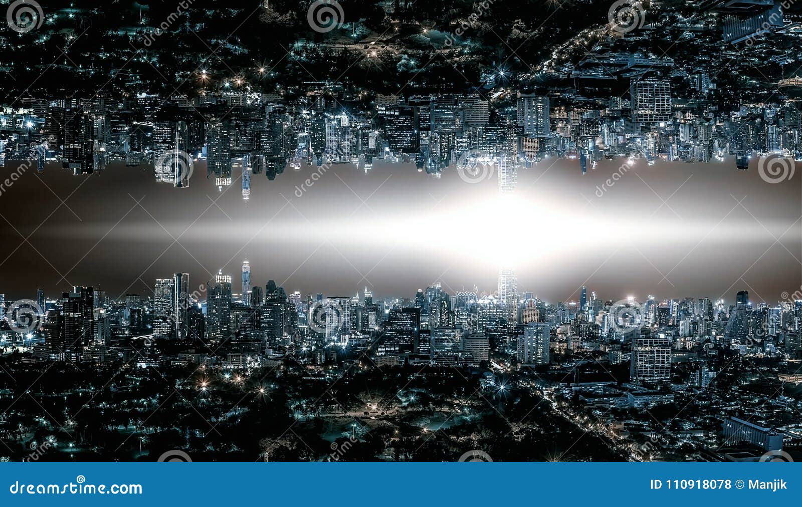 Parallel Universe Science Theory Stock Illustration - Illustration of ...