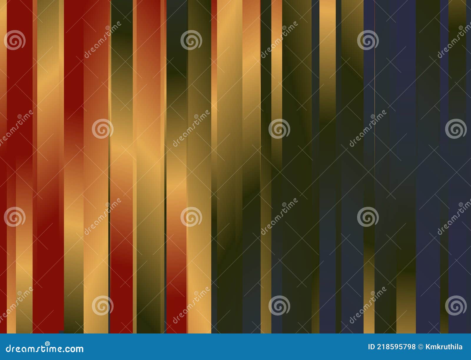 Parallel Vertical Stripes Red Blue and Gold Gradient Background Vector ...