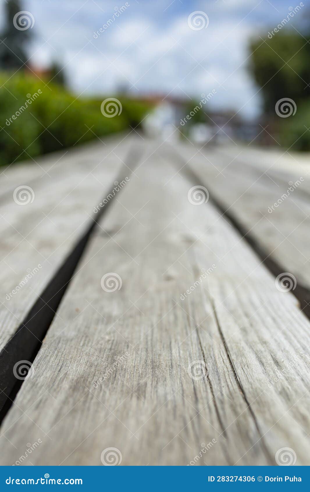 Parallel Weathered Wooden Boards, Product Display Backdrop, Soft Focus ...