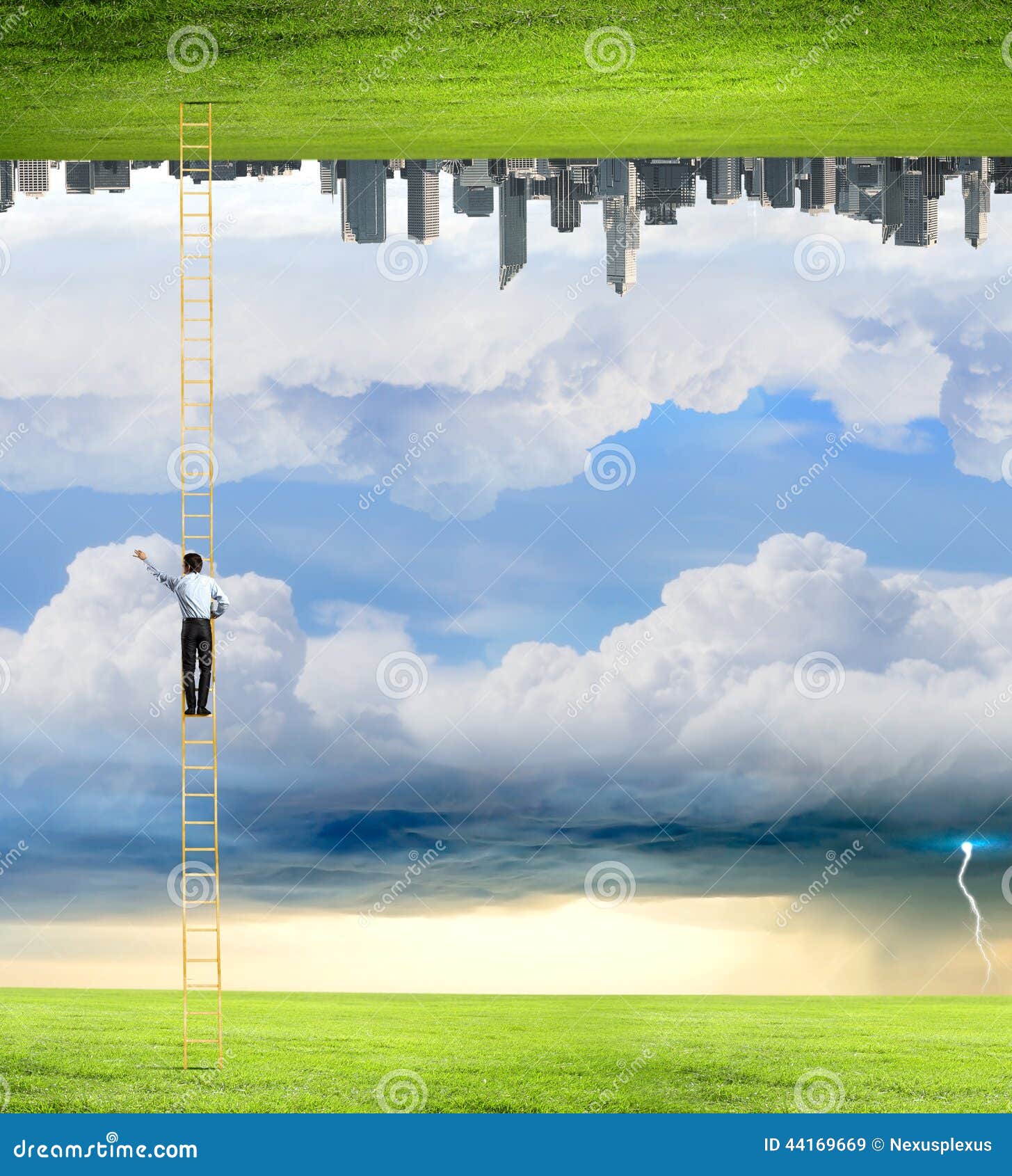 Parallel worlds stock image. Image of goal, achieve, ambition - 44169669