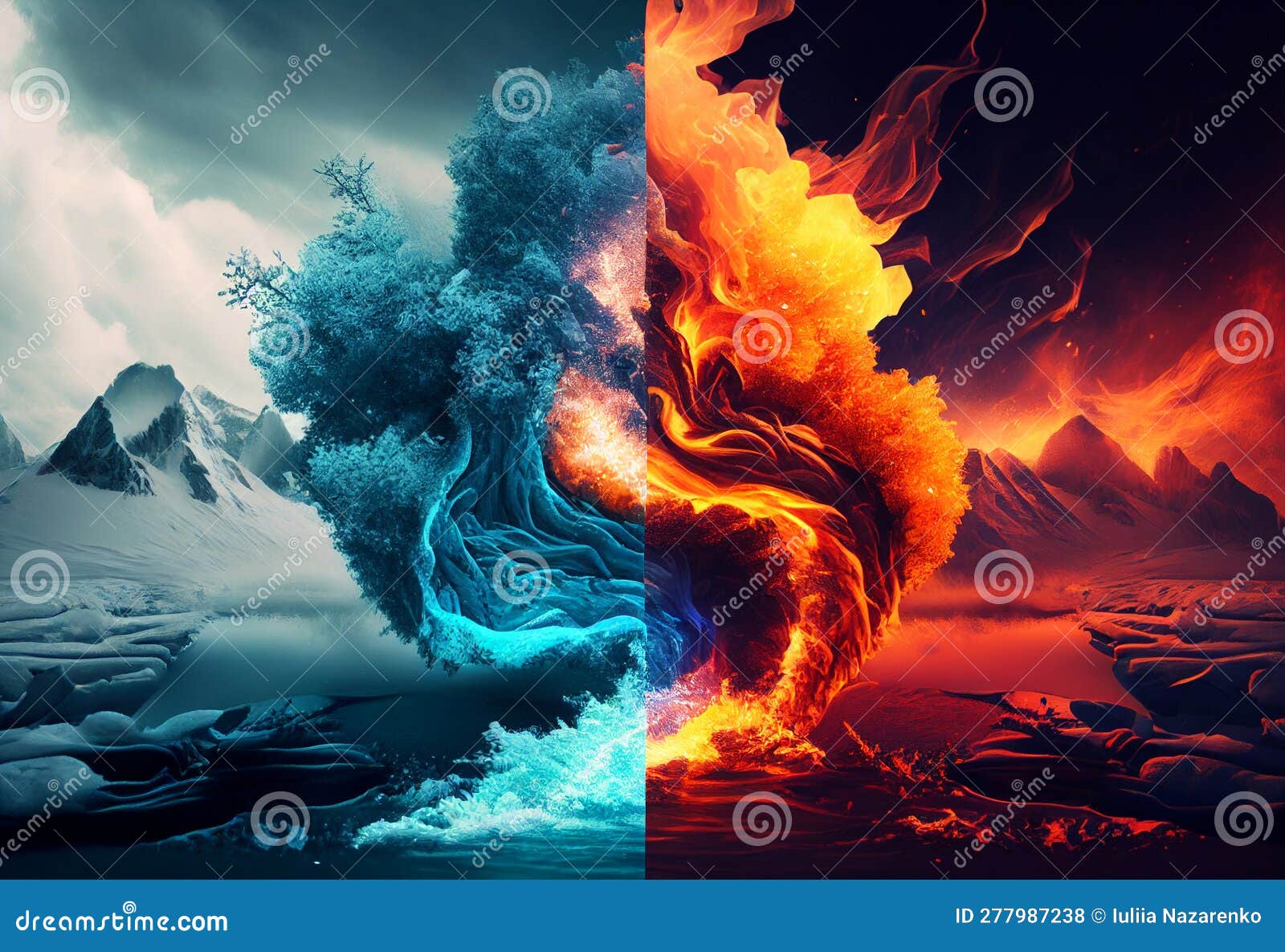 Parallel Worlds: the Interaction of Cold and Fire, Heat and Heat. AI ...