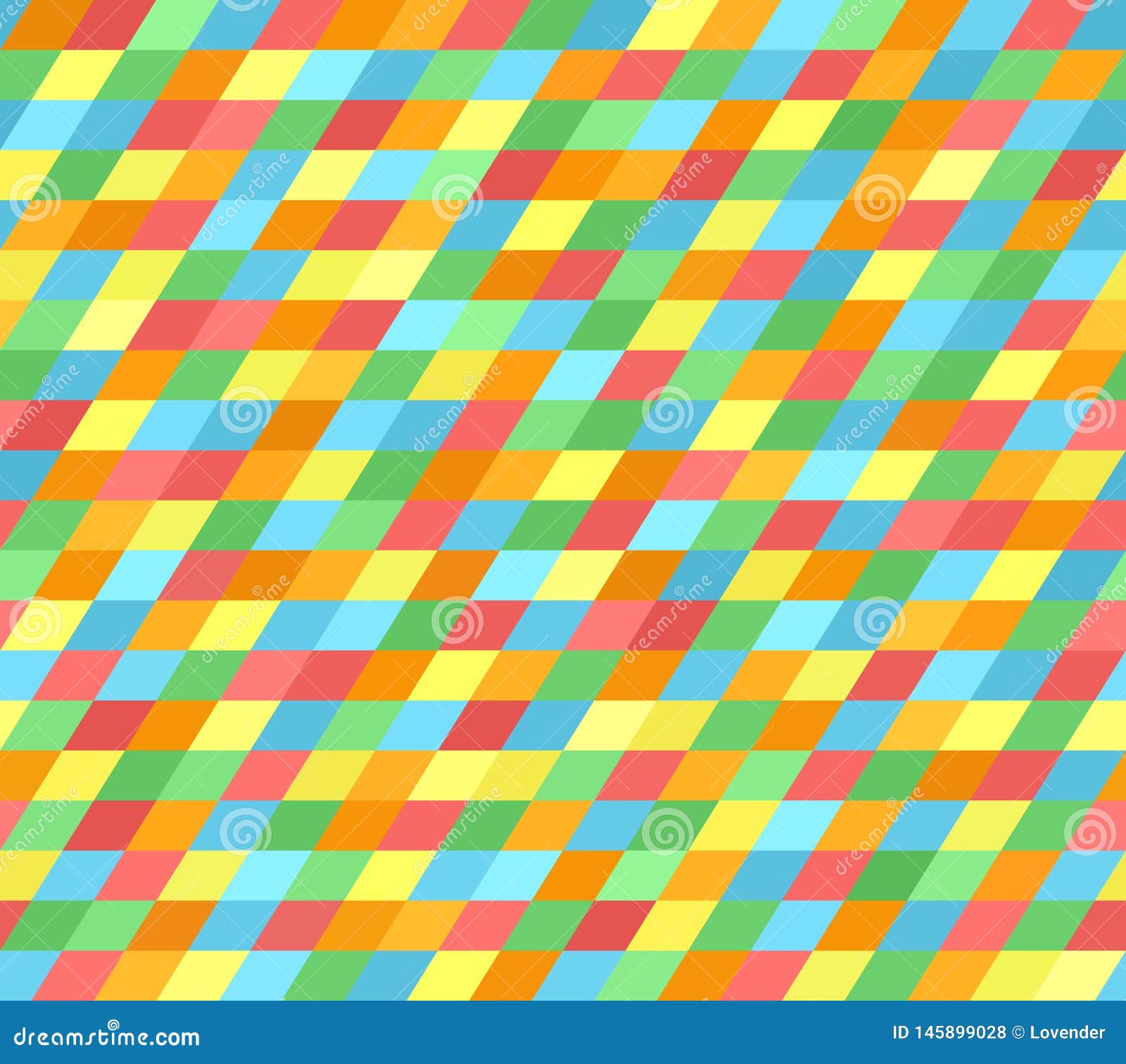 Orange Parallelogram Basic Simple Shapes Isolated On White Background ...