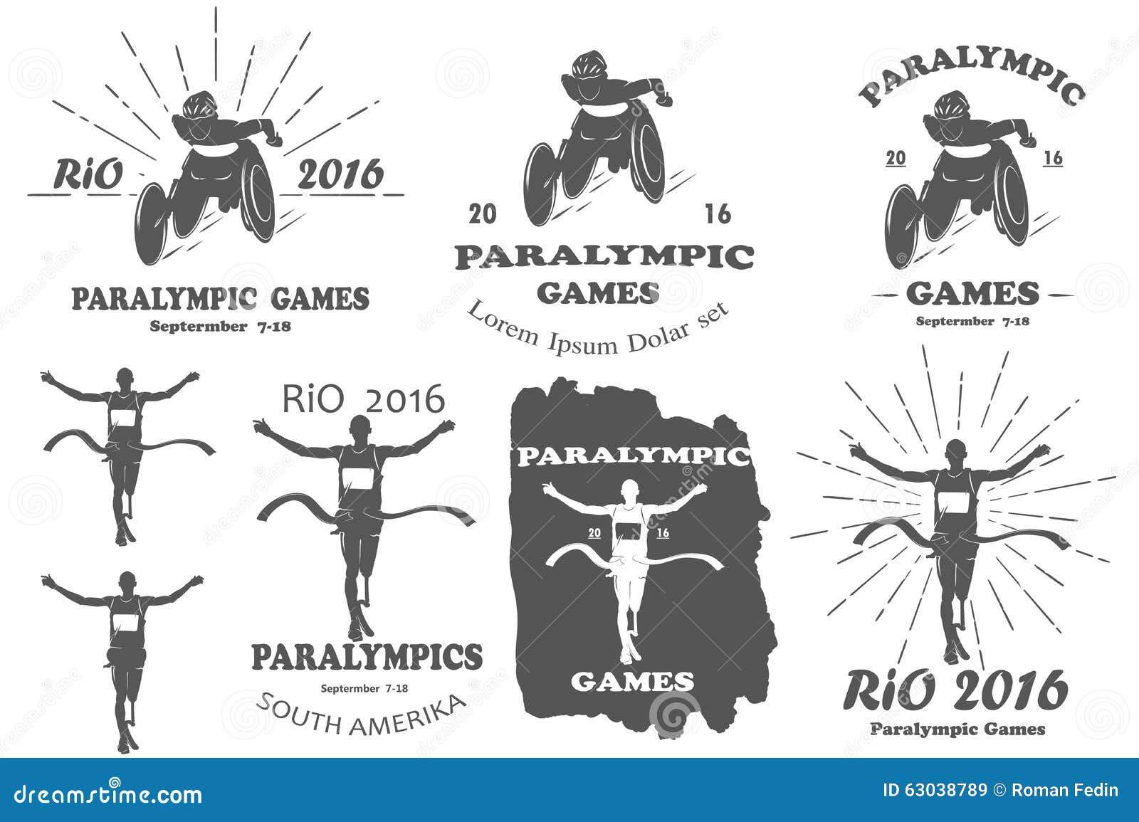 Paralympic Games Paralympics Rio Set Editorial Stock Image ...