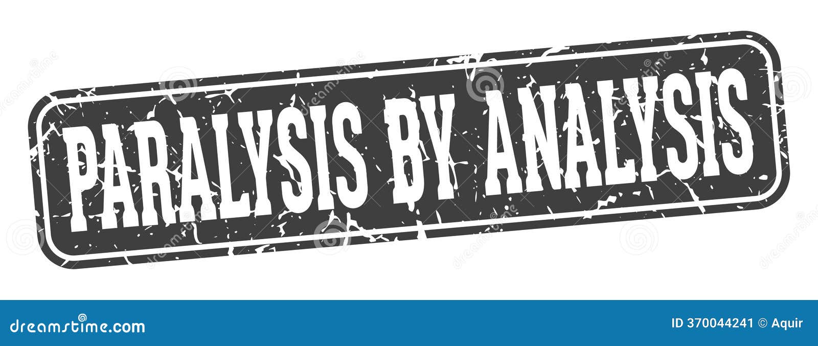 Paralysis By Analysis. Paralysis By Analysis Round Red And Gold Label ...