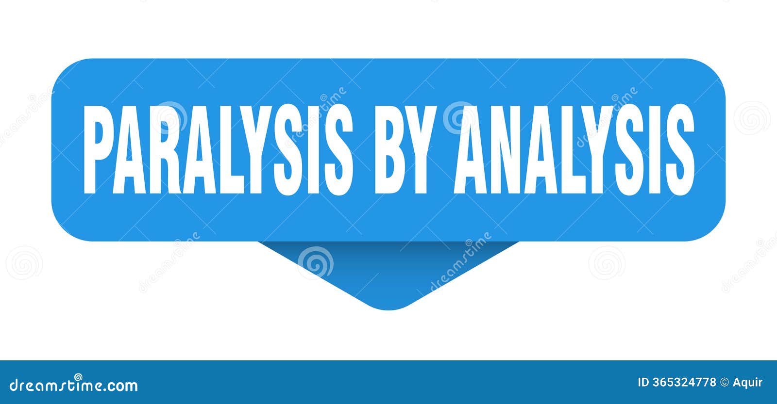 Paralysis By Analysis. Paralysis By Analysis Round Pink And Gold Label ...
