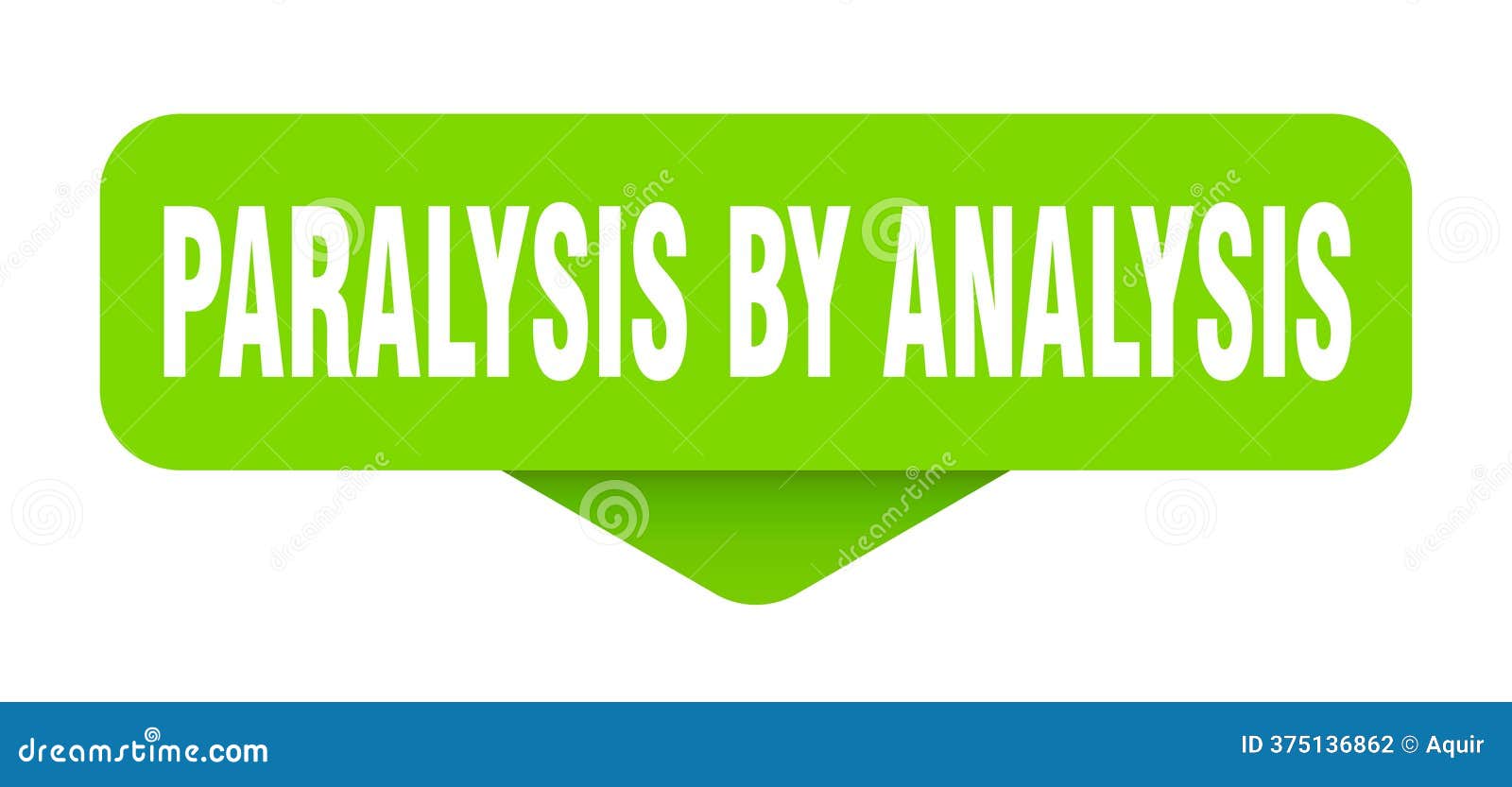 Paralysis By Analysis. Paralysis By Analysis Round Pink And Gold Label ...