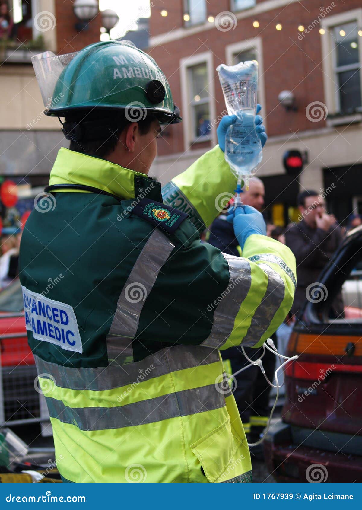 Paramedic stock image. Image of accident, help, adult - 1767939