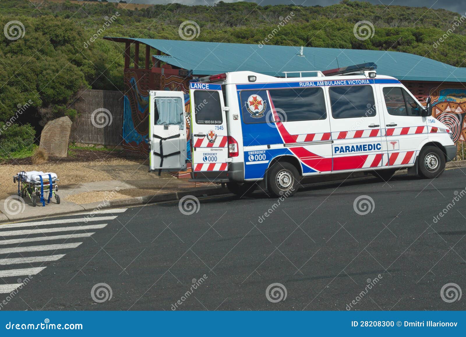 Paramedic car prepared editorial image. Image of paramedics - 28208300