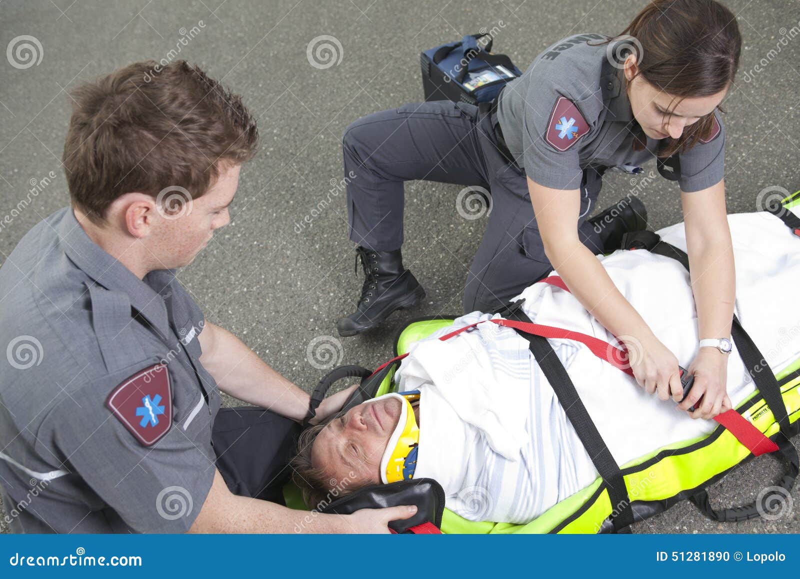 Paramedic employee stock photo. Image of medical, patient - 51281890