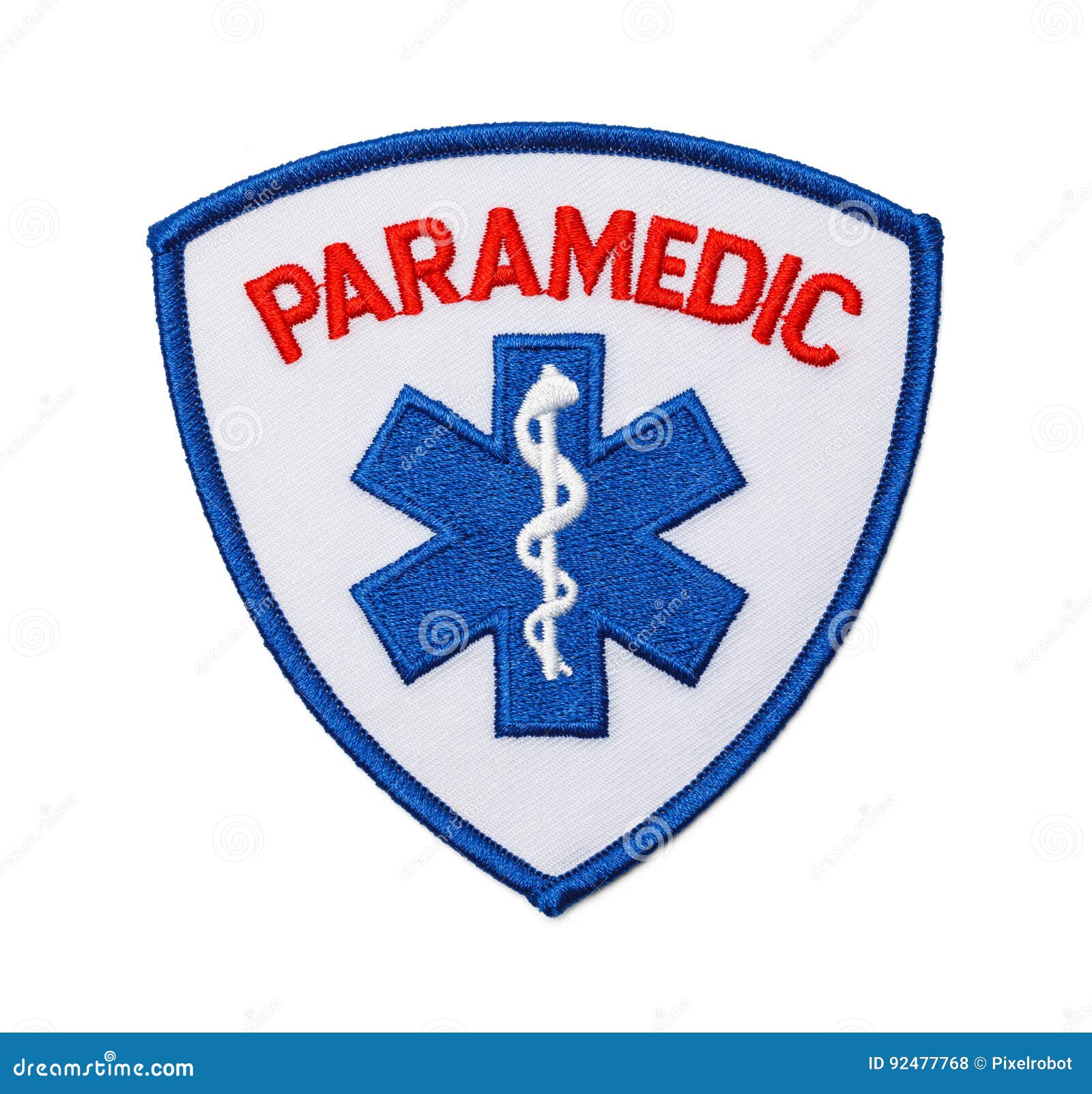 Paramedic Patch stock photo. Image of paramedic, medicine - 92477768