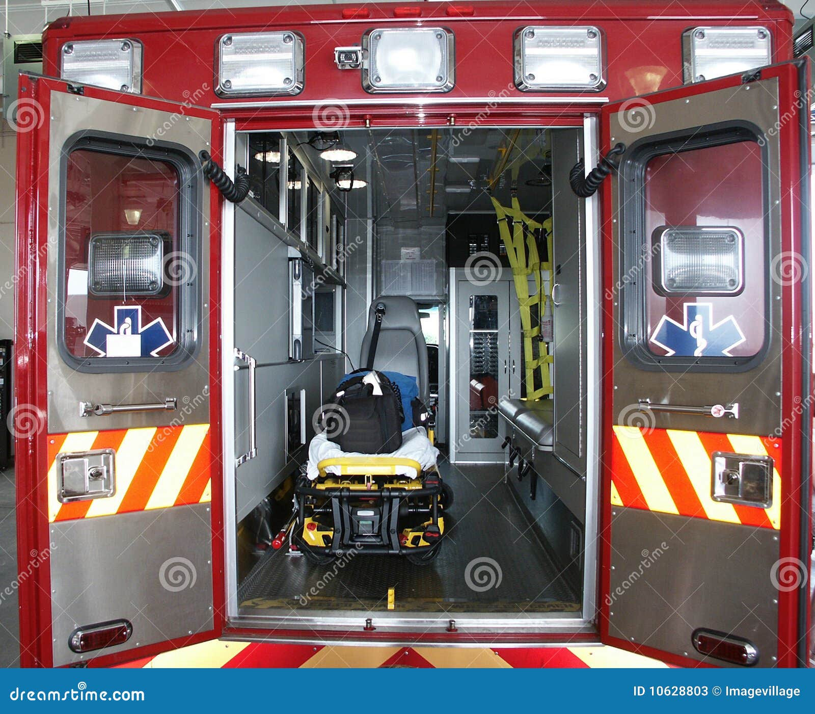 Ambulance Back Open