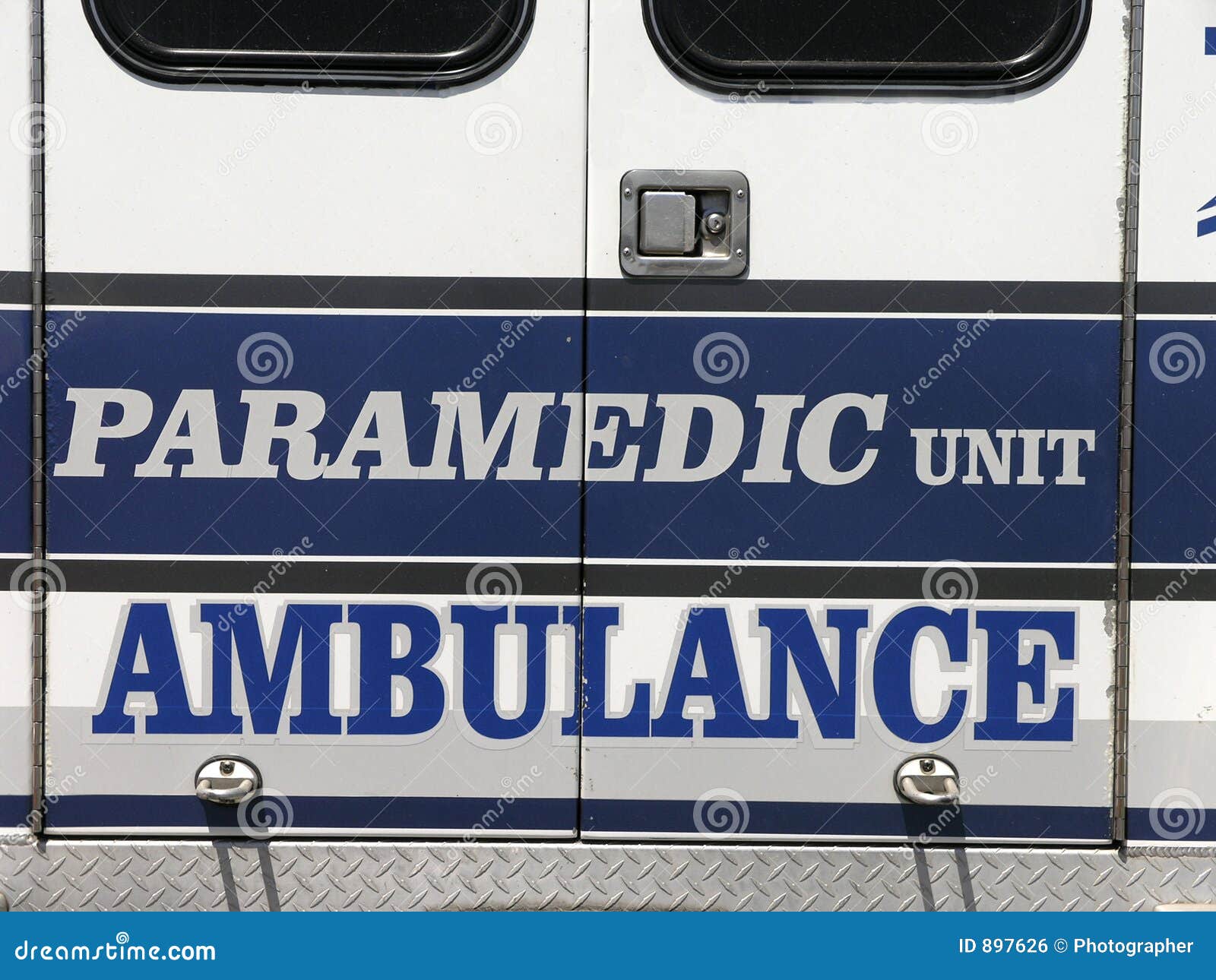Paramedic Unit - Ambulance stock photo. Image of transport - 897626