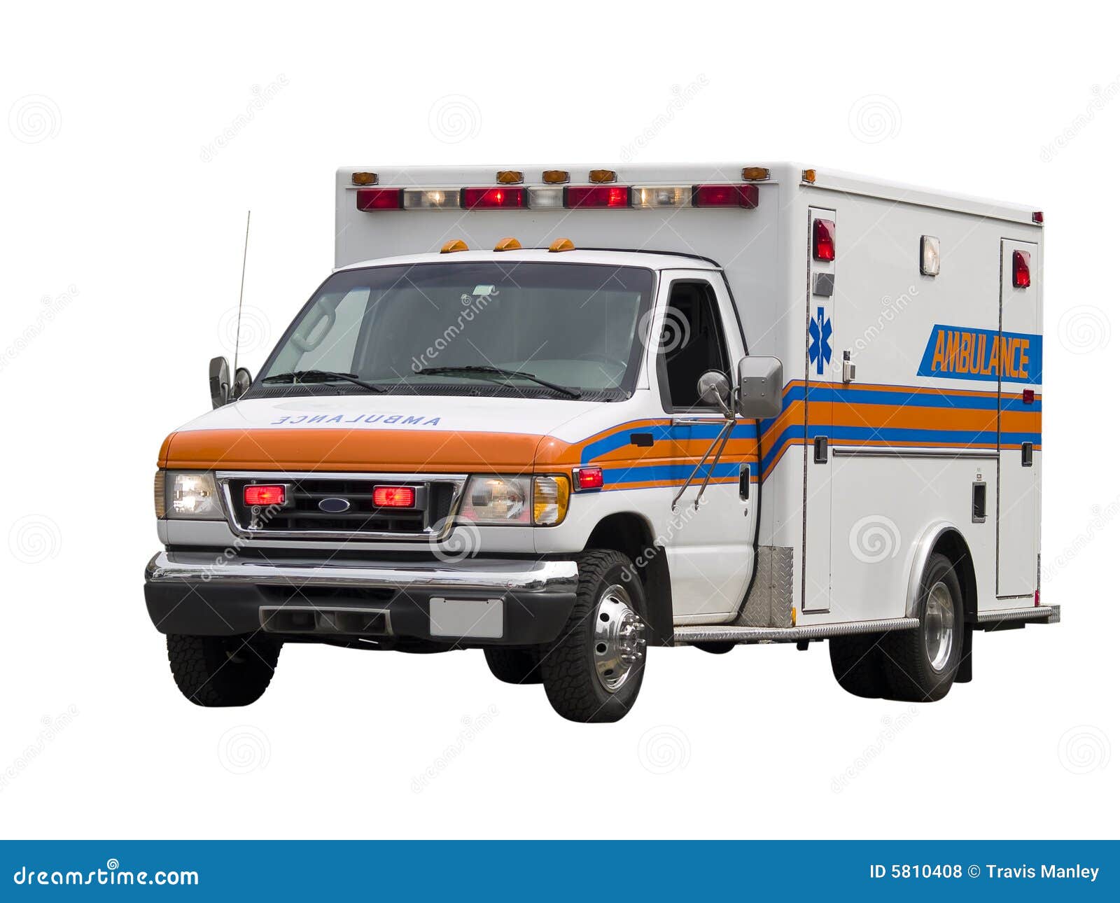Paramedic Van Isolated stock photo. Image of government - 5810408