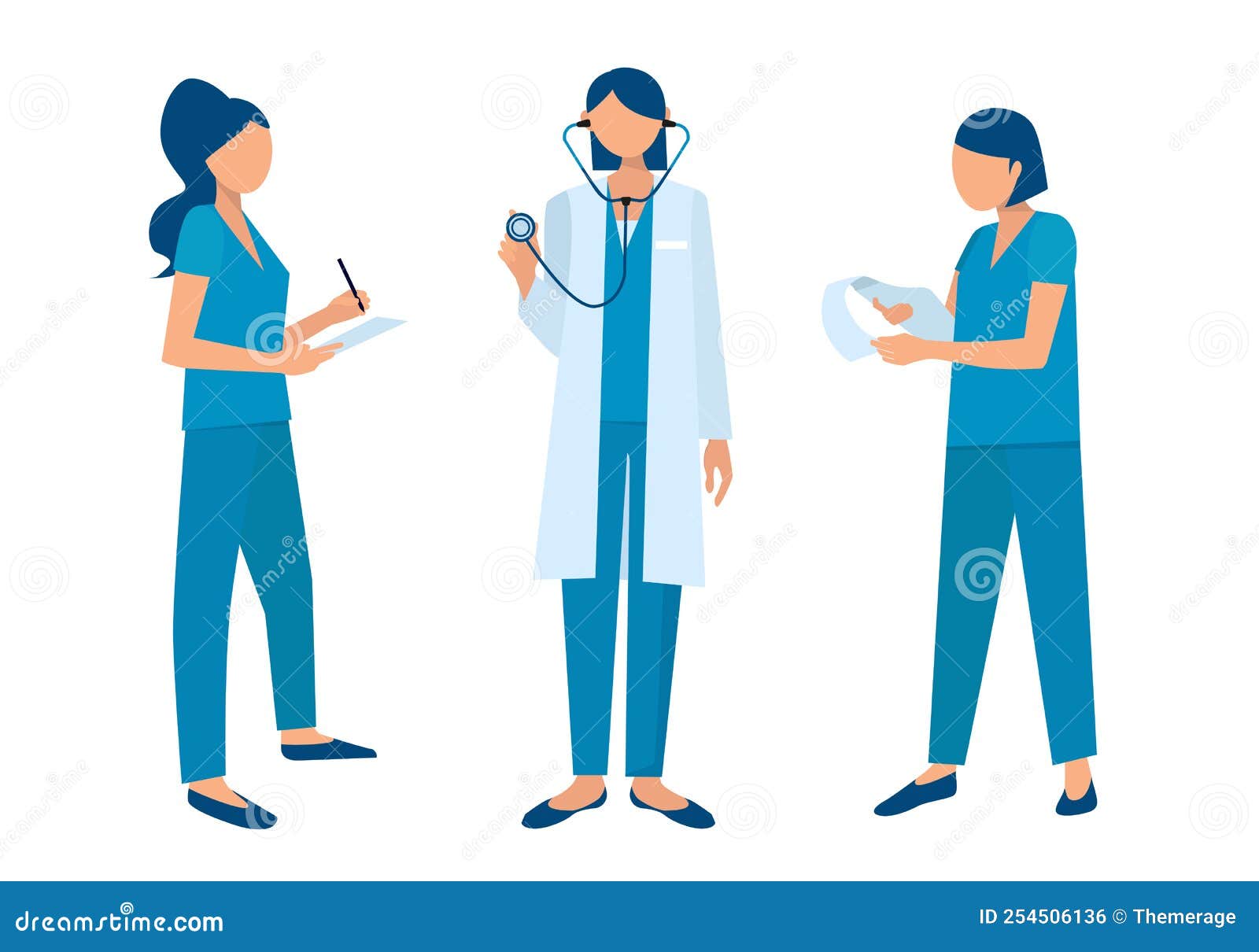 Paramedics with Doctoral Documentation Collection and Doctor Medic ...