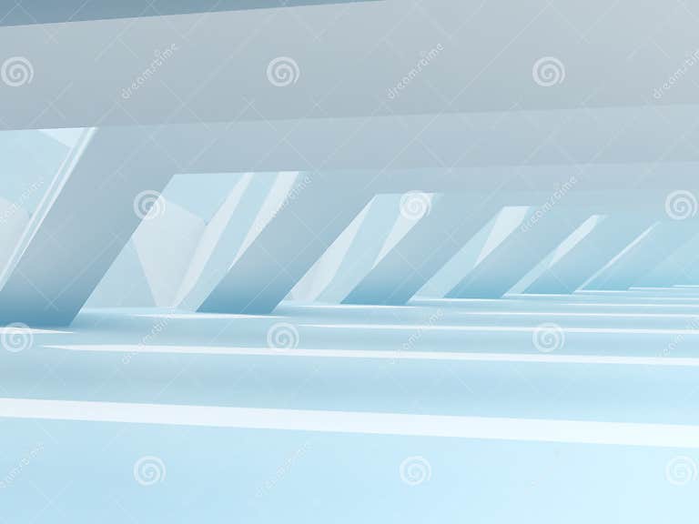 Parametric Architecture Template. 3d Rendering Stock Illustration ...