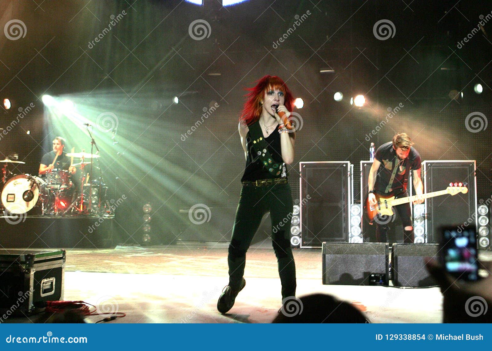 Paramore Performs in Concert Editorial Stock Image - Image of concert ...