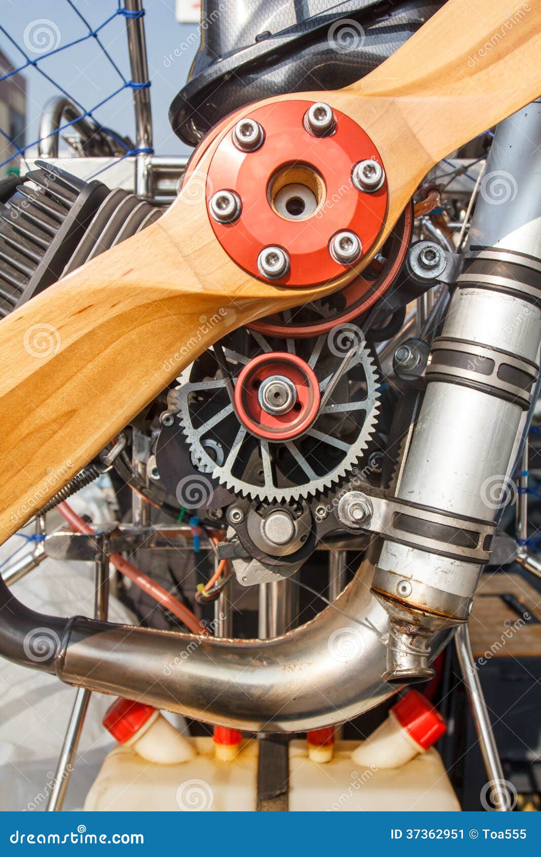 Paramotor engine stock image. Image of lifestyles, equipment - 37362951