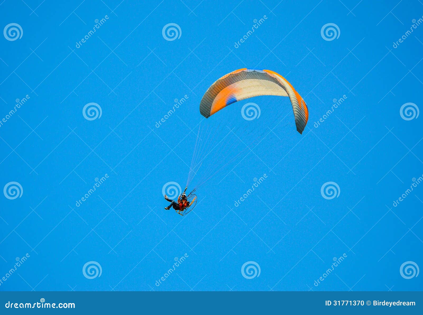 Paramotor stock photo. Image of paramotor, engine, activity - 31771370