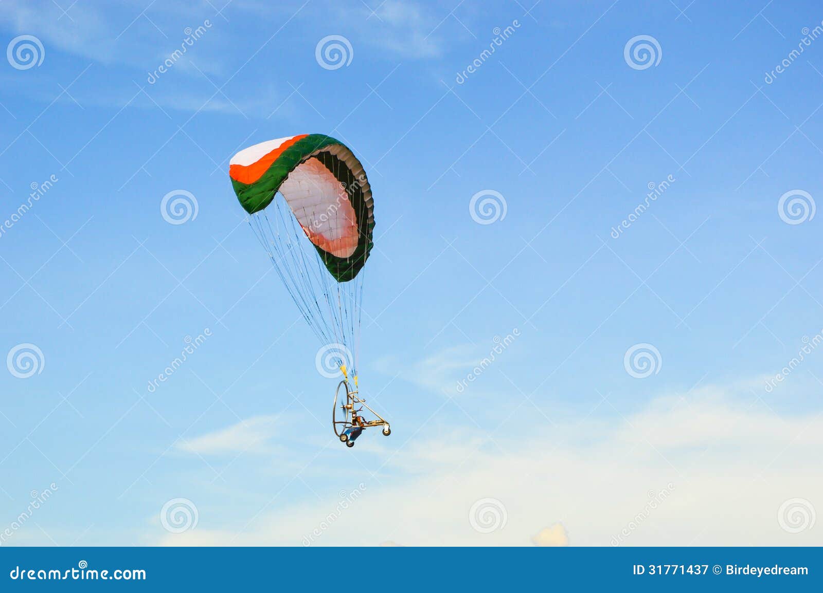 Paramotor rc stock image. Image of engine, radio, hobby - 31771437