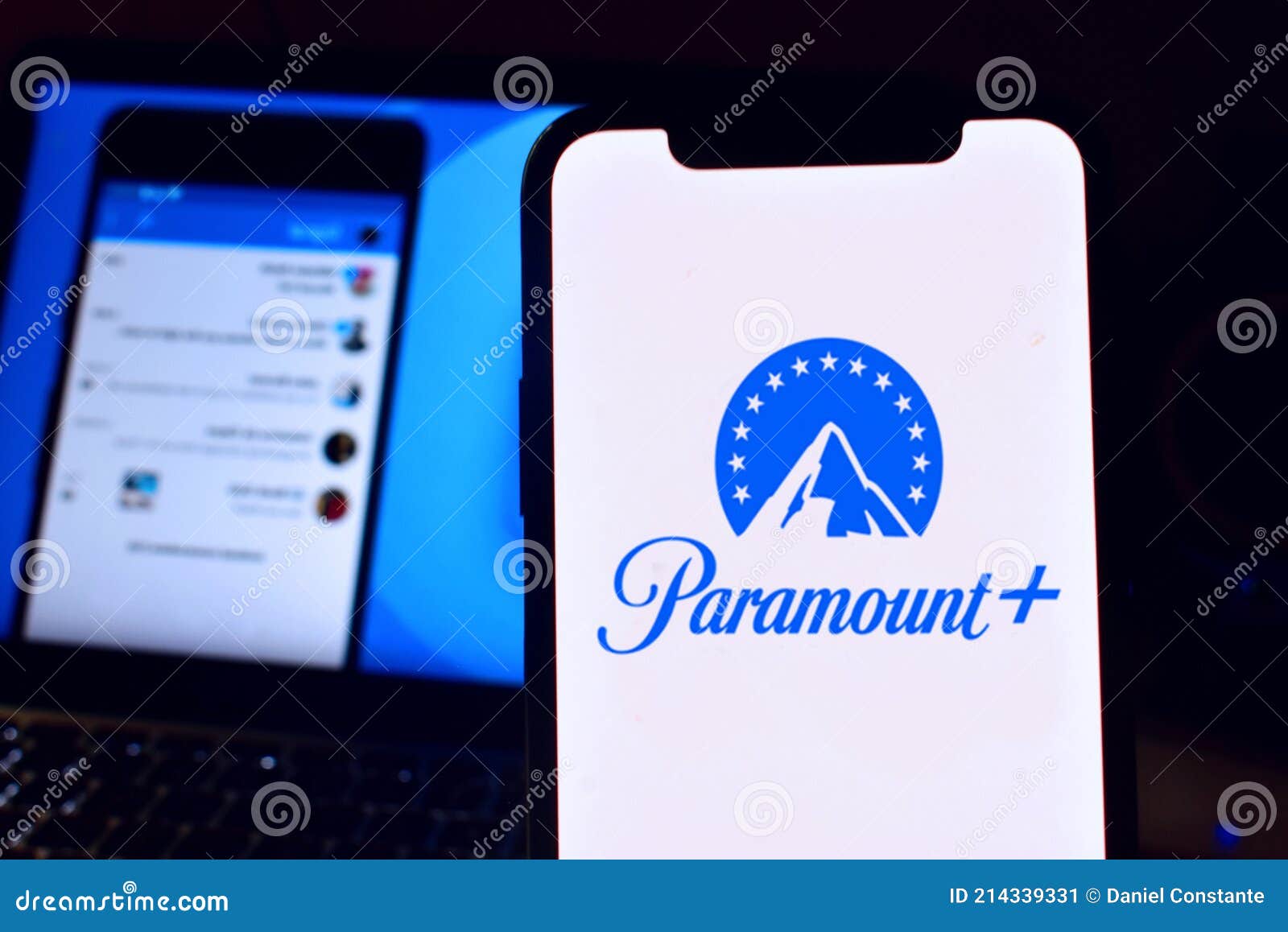 Paramount + is an American Streaming Service Owned Editorial Photo ...