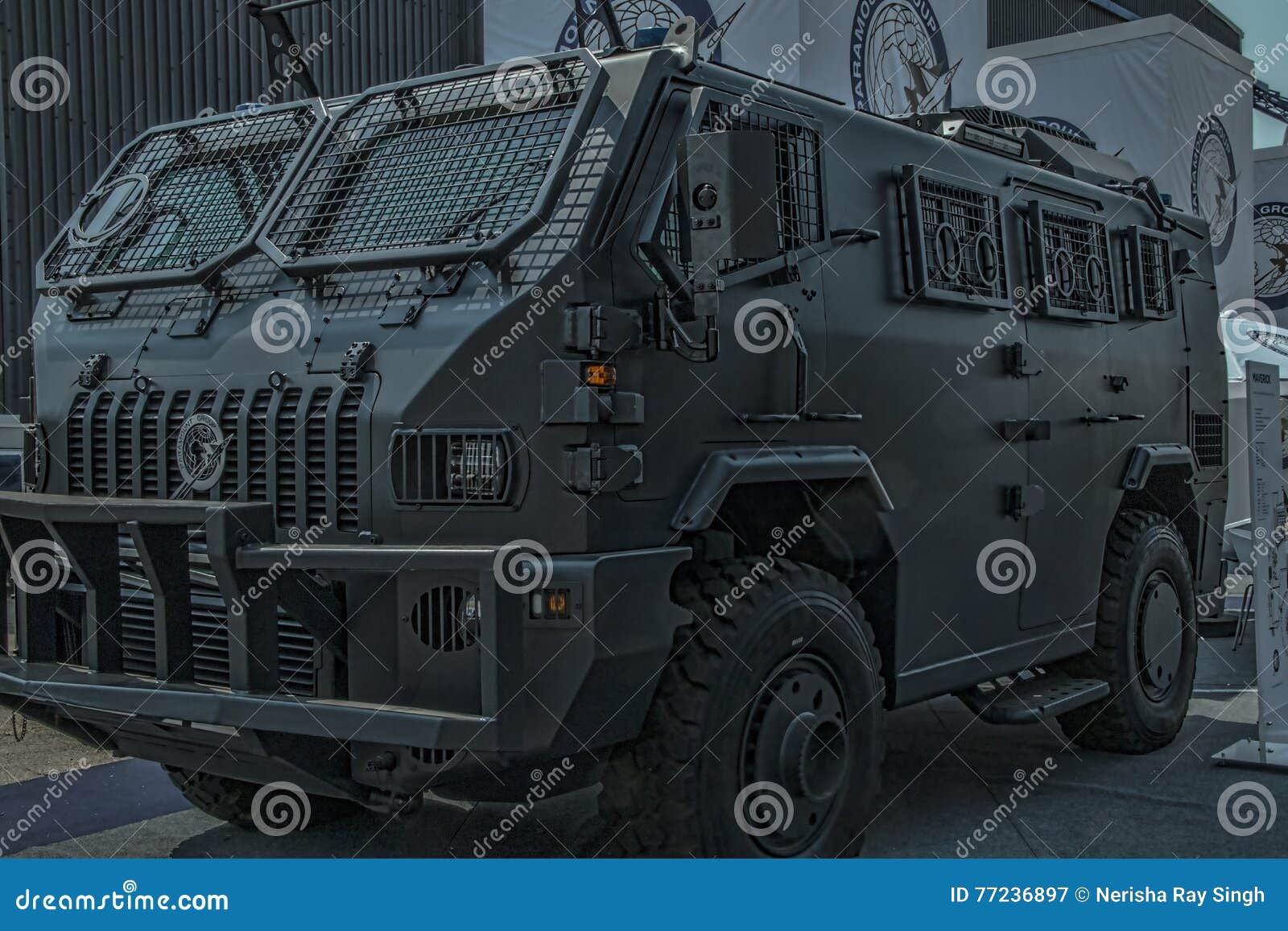 Paramount Parabot Maverick Security Vehicle Editorial Photography ...