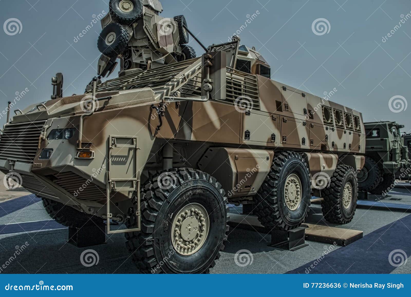 Paramount Parabot Mbombe6 Security Vehicle Editorial Photo - Image of ...