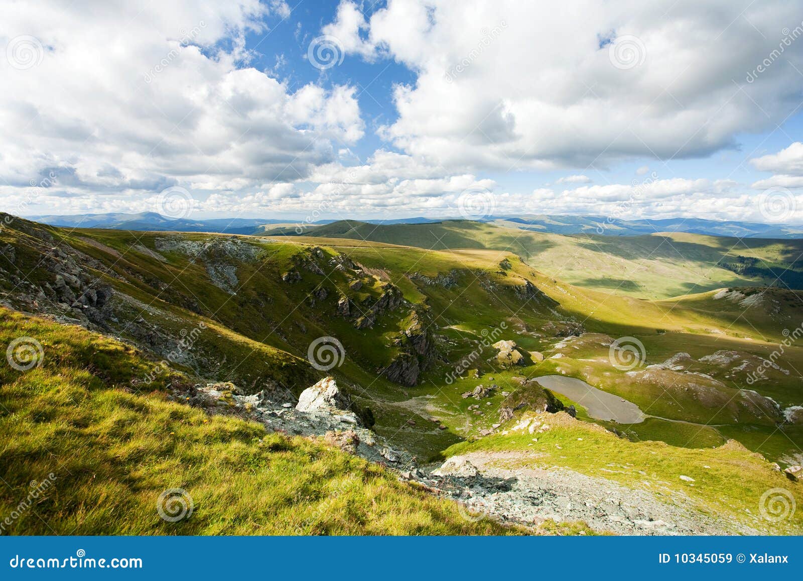 Parang Mountains in Romania Stock Image - Image of environment, hill ...
