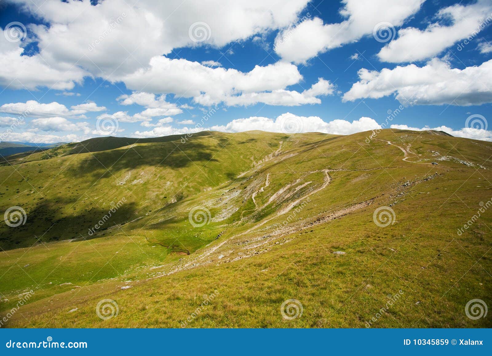 Parang Mountains in Romania Stock Image - Image of environment ...