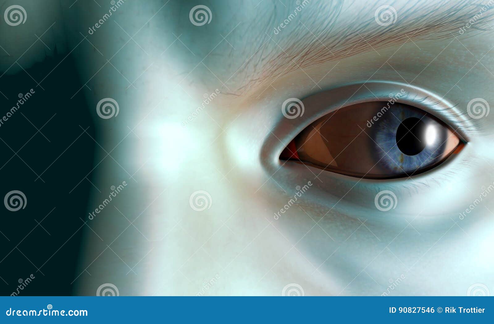 Paranoia stock illustration. Illustration of close, false - 90827546