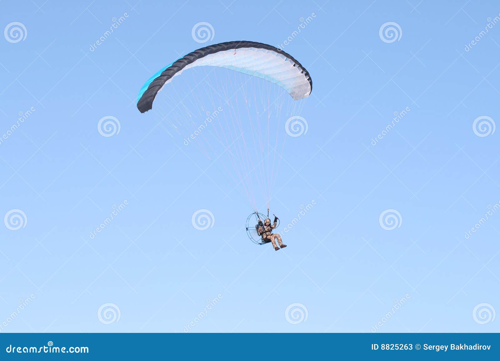 Paraplane stock image. Image of outd, parachute, paraglider - 8825263
