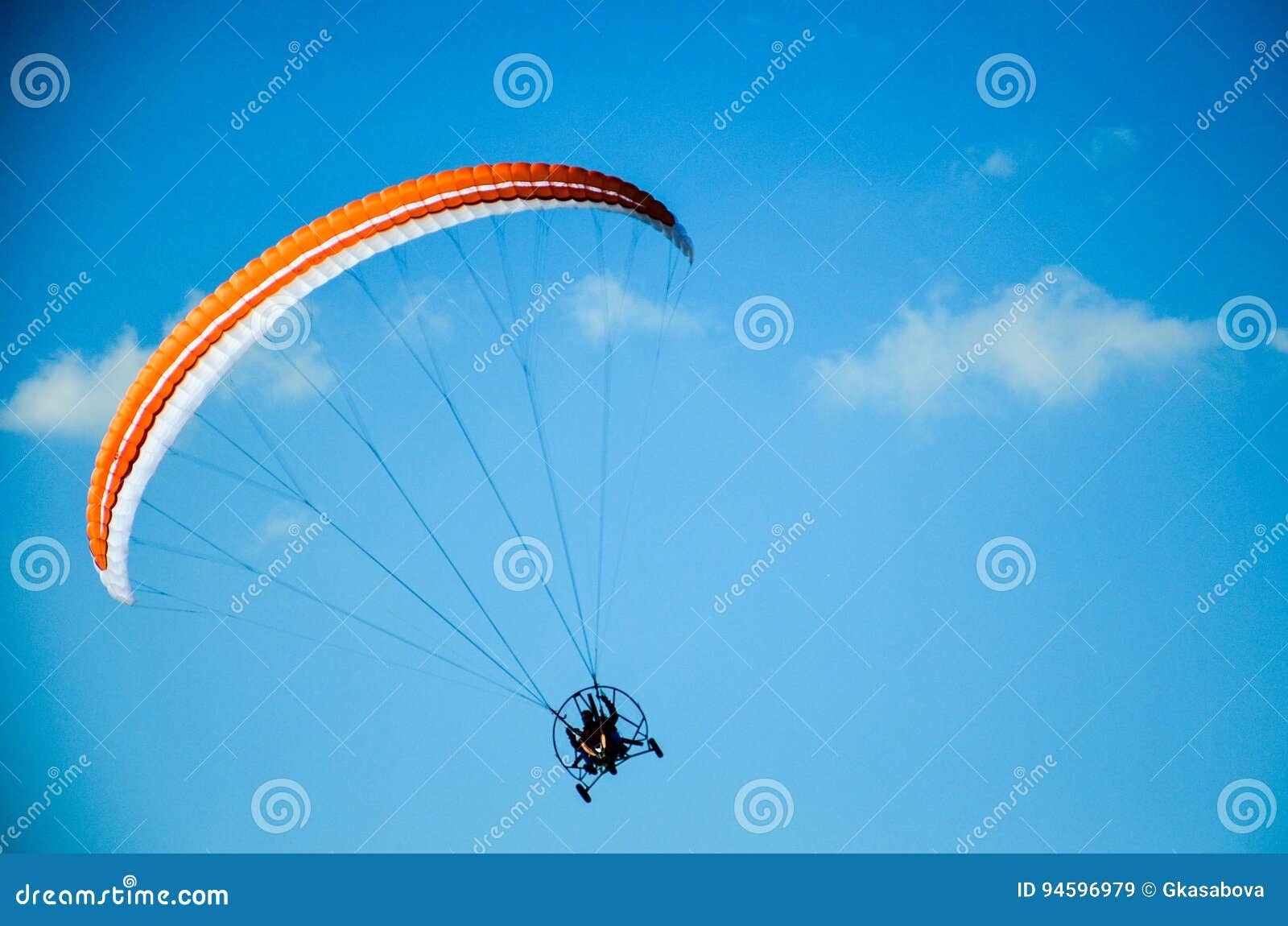 Paraplane stock image. Image of paraplan, flying, adventure - 94596979