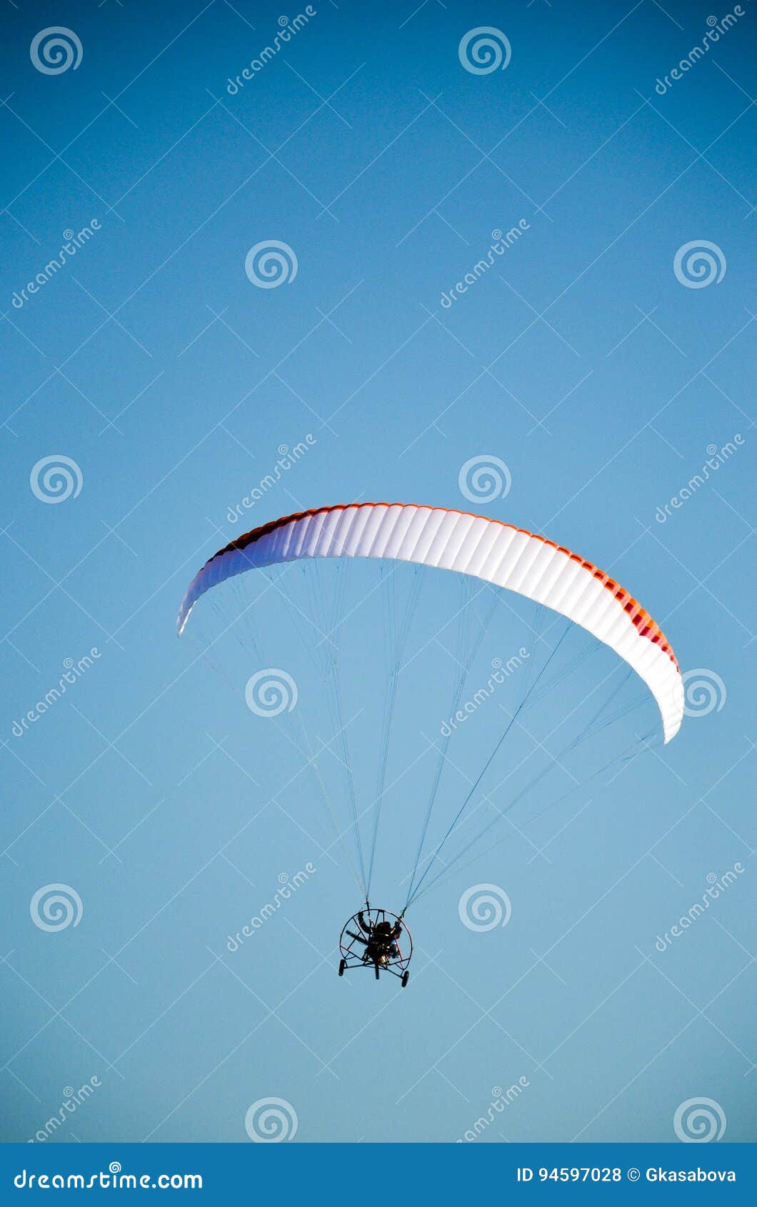 Paraplane stock photo. Image of glider, hobby, height - 94597028