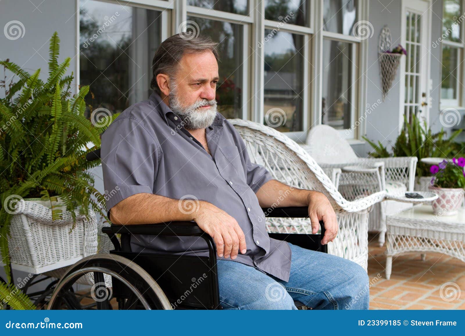 Paraplegic Man in Wheelchair Stock Image - Image of healthcare ...