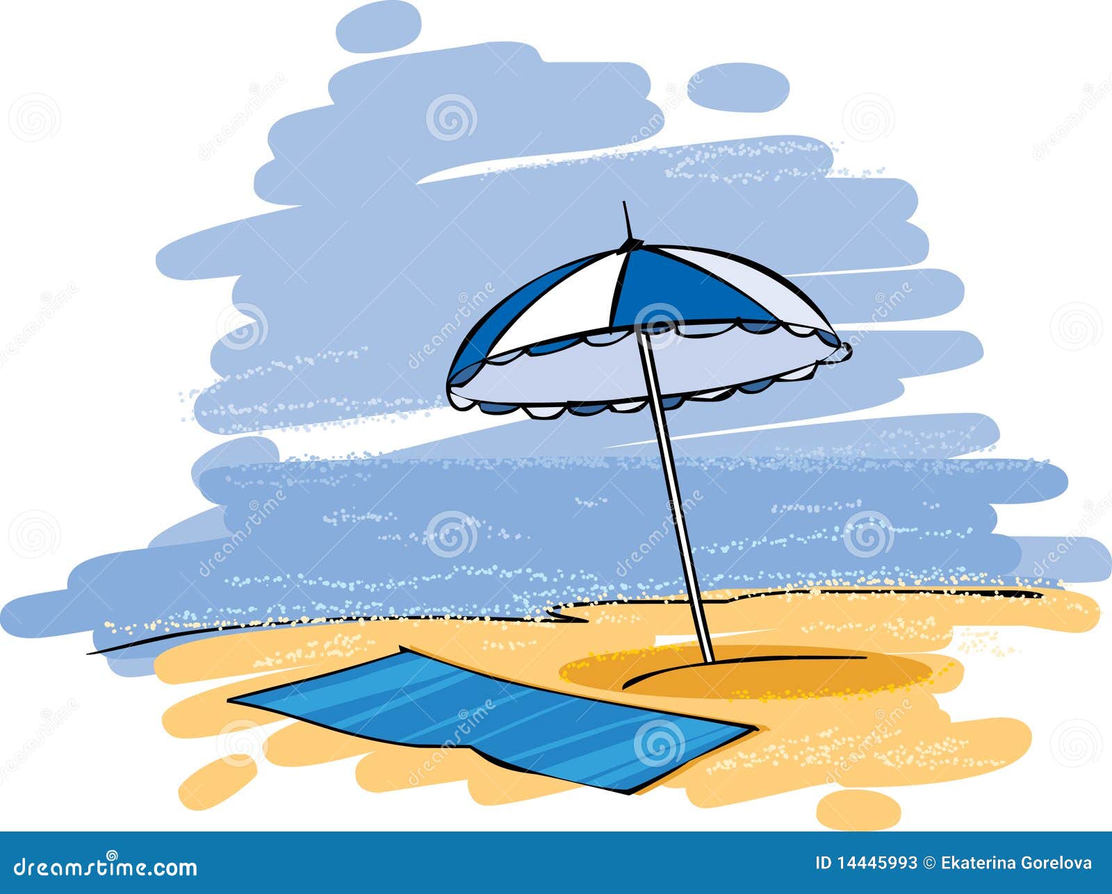 Paraply stock illustrationer. Illustration av romantiker - 14445993