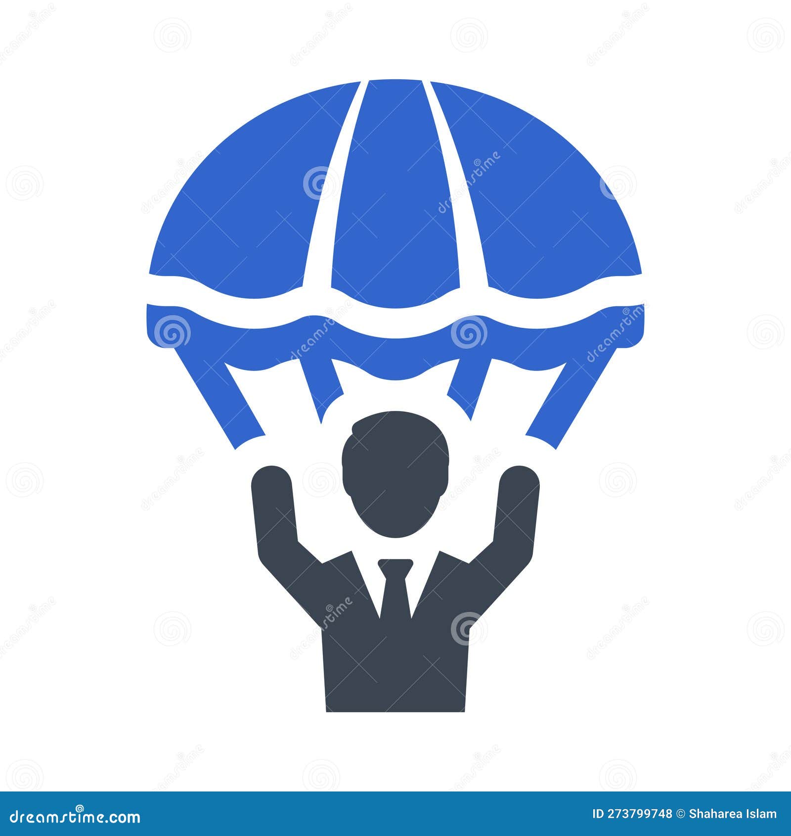 Parasailing Icon Vector. Trendy Flat Parasailing Icon From Travel ...