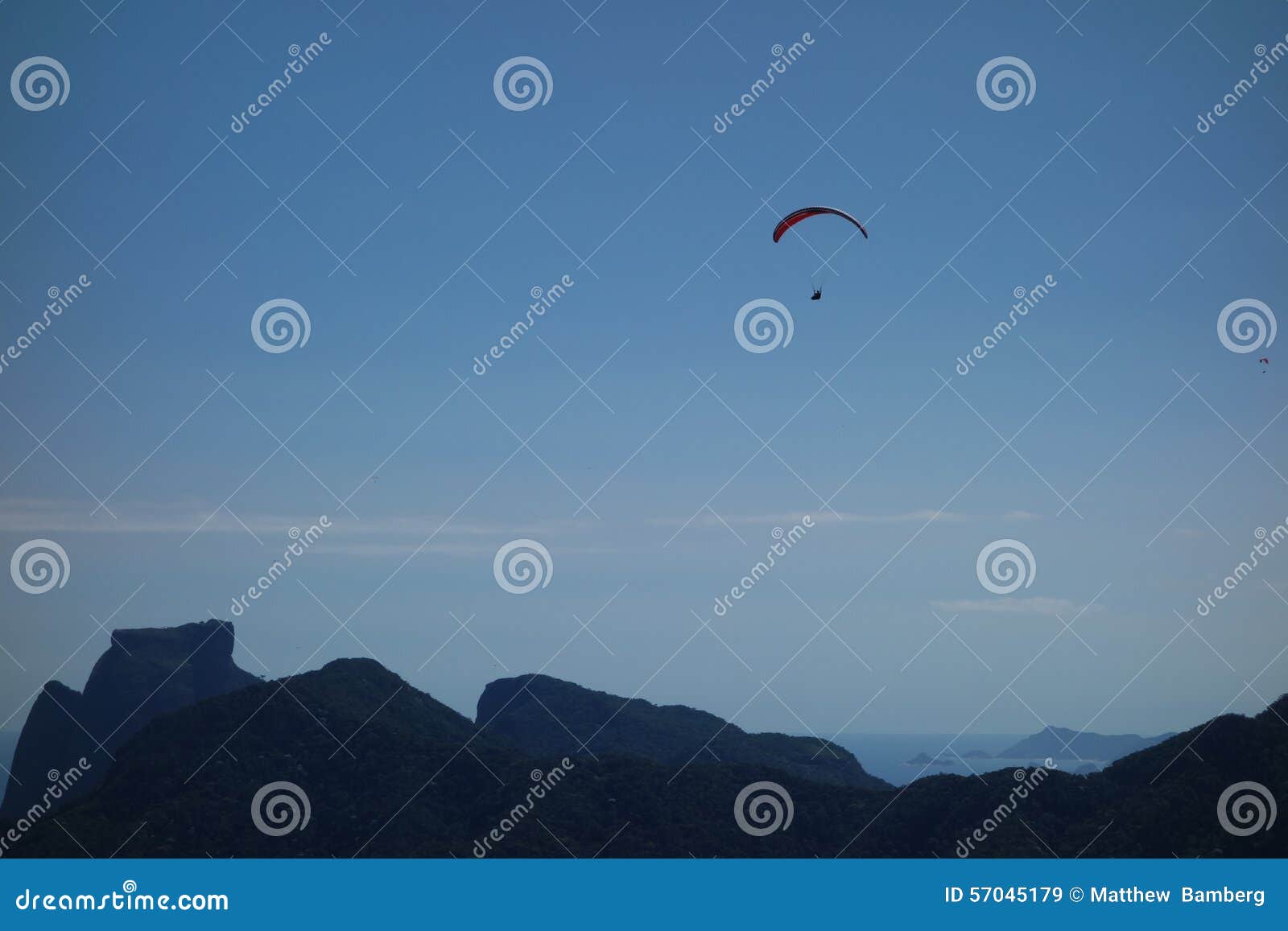 Parasailing Over Brazil stock image. Image of europe - 57045179