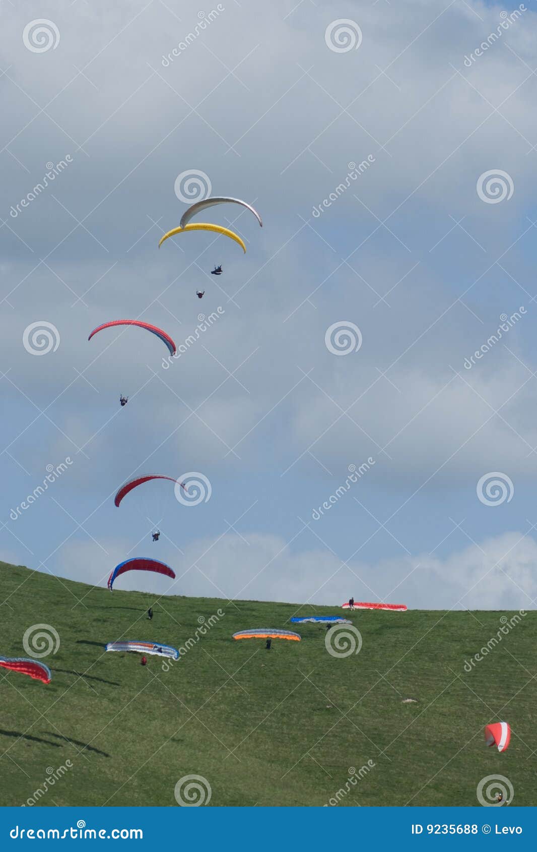 Parascending 4 stock photo. Image of adventure, parachute - 9235688