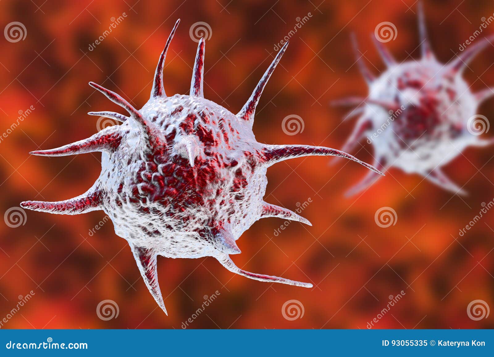 Parasite, Pathogenic Microbe Stock Illustration - Illustration of ...