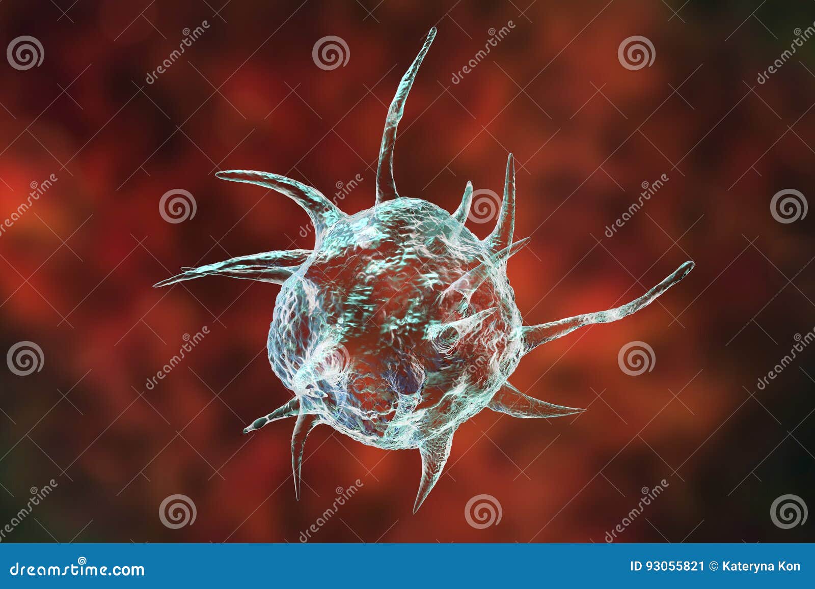 Parasite, Pathogenic Microbe Royalty-Free Cartoon | CartoonDealer.com ...