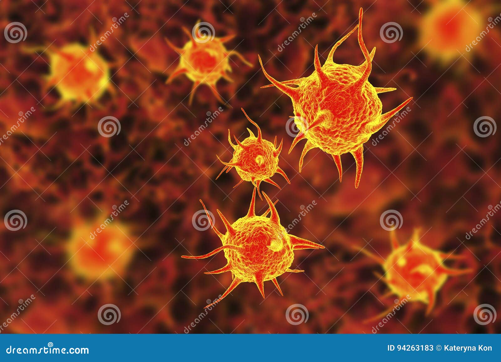 Parasites Or Pathogenic Microbes Royalty-Free Cartoon | CartoonDealer ...