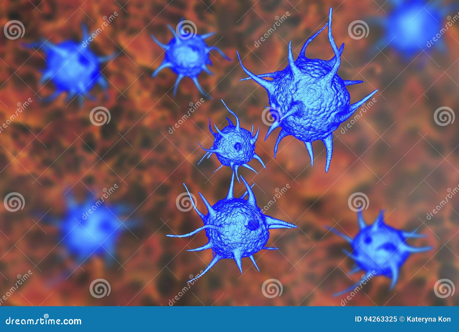 Parasites Or Pathogenic Microbes Stock Illustration | CartoonDealer.com ...