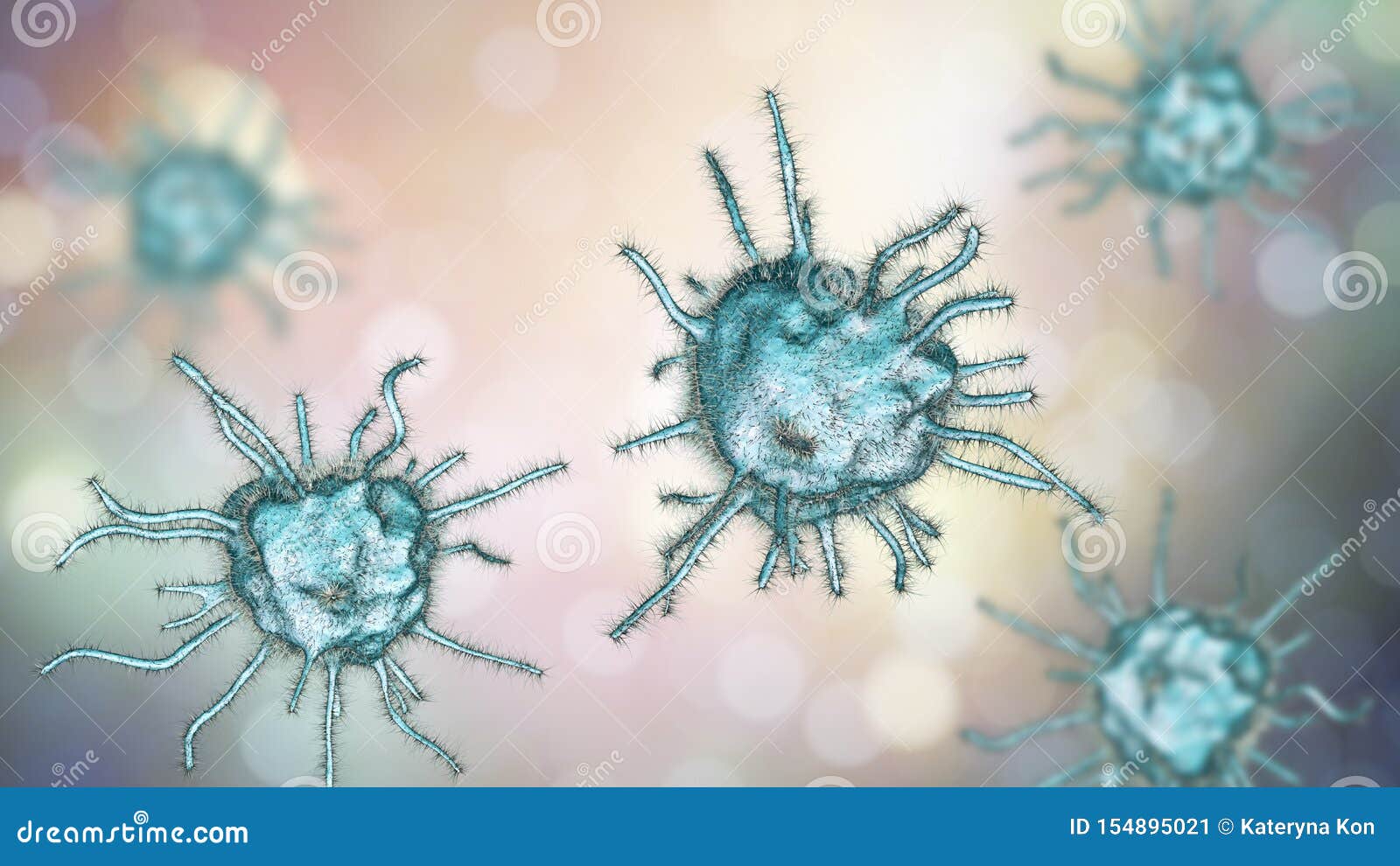Parasites Or Pathogenic Microbes Stock Illustration | CartoonDealer.com ...