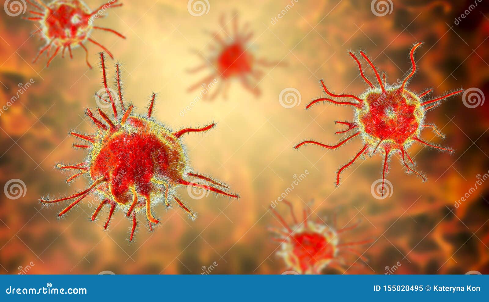 Parasites or Pathogenic Microbes Stock Illustration - Illustration of ...